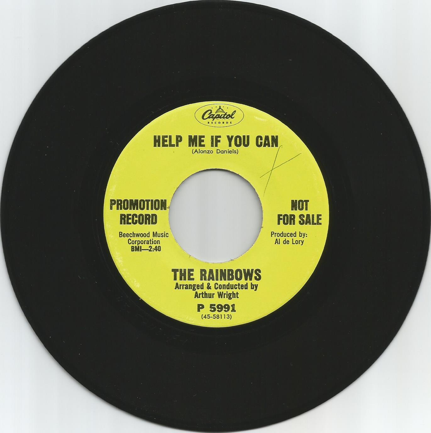 The Rainbows Help me if you can – 3 Before 8